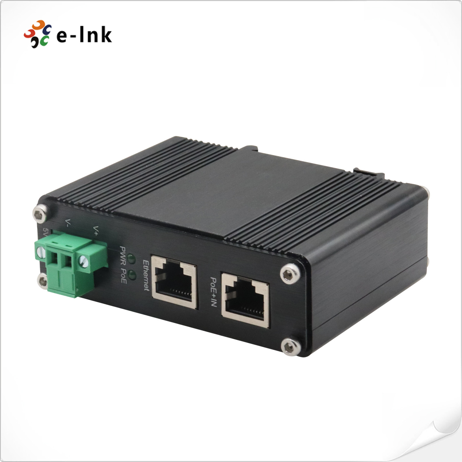 PoE Splitter 10/100/1000M Gigabit 802.3at Din Rail อุตสาหกรรมพลังงาน ...